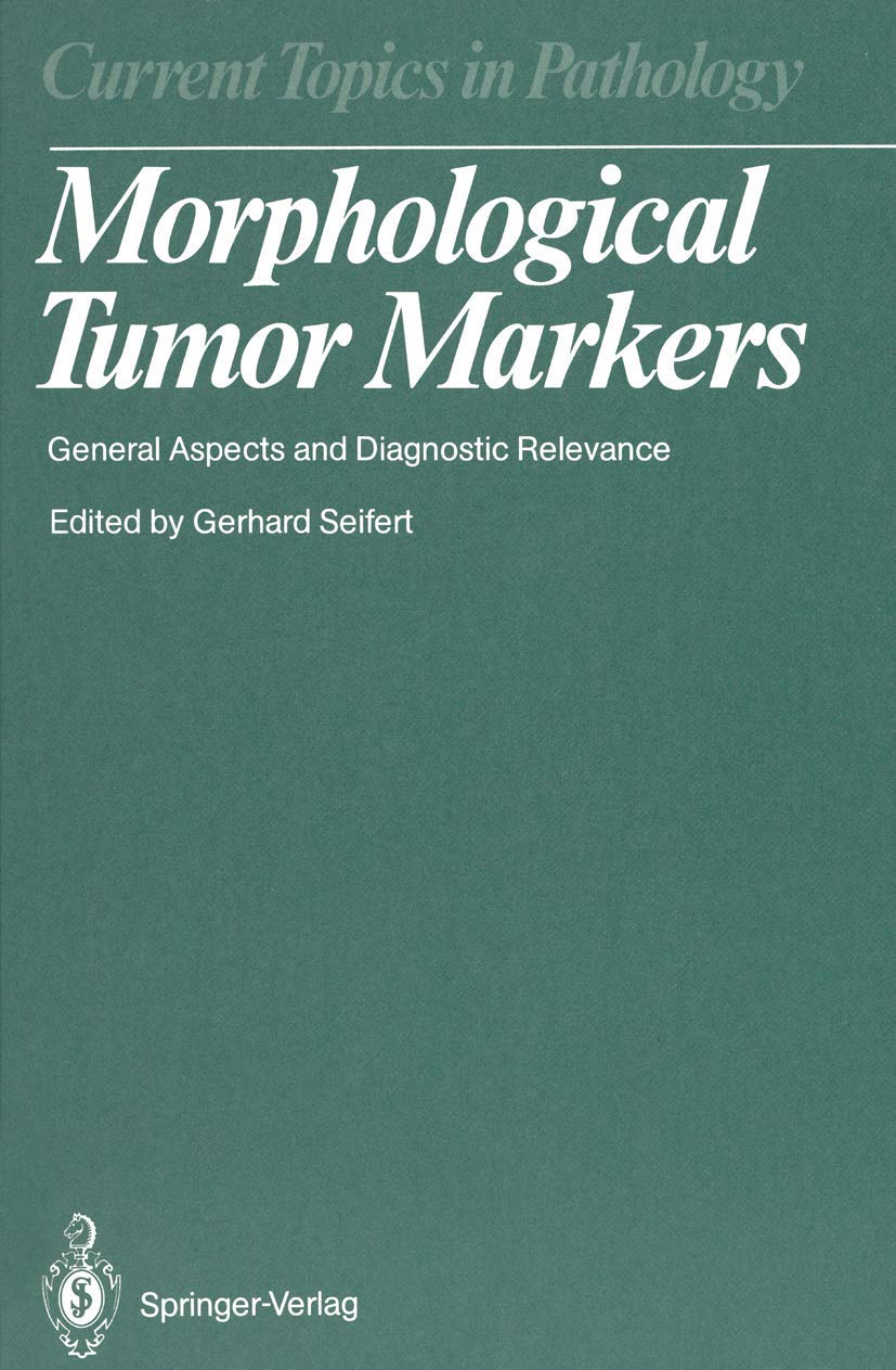 Morphological Tumor Markers : Seifert, Gerhard: Amazon.es: Libros