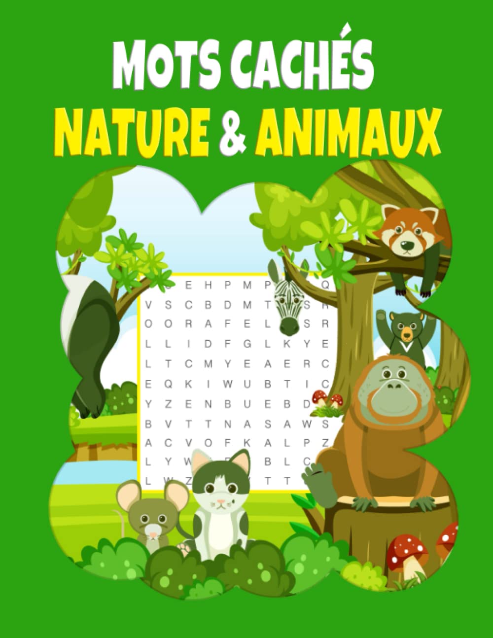 Mots Caches Nature And Animaux Jeux De Memoire Mots Meles | Desertcart ...