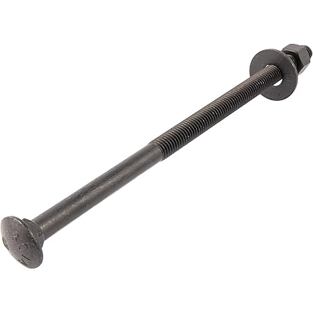 Amazon.com: The Hillman Group Black 852517 5/16 x 3 Carriage Bolt ...