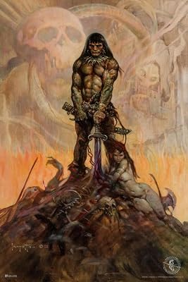 Laminated Barbarian by Frank Frazetta Wall Art Australia | Ubuy