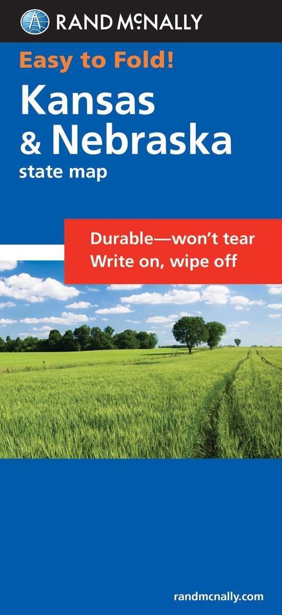 Amazon.com: Rand McNally Easy Finder, Kansas / Nebraska: Highways ...