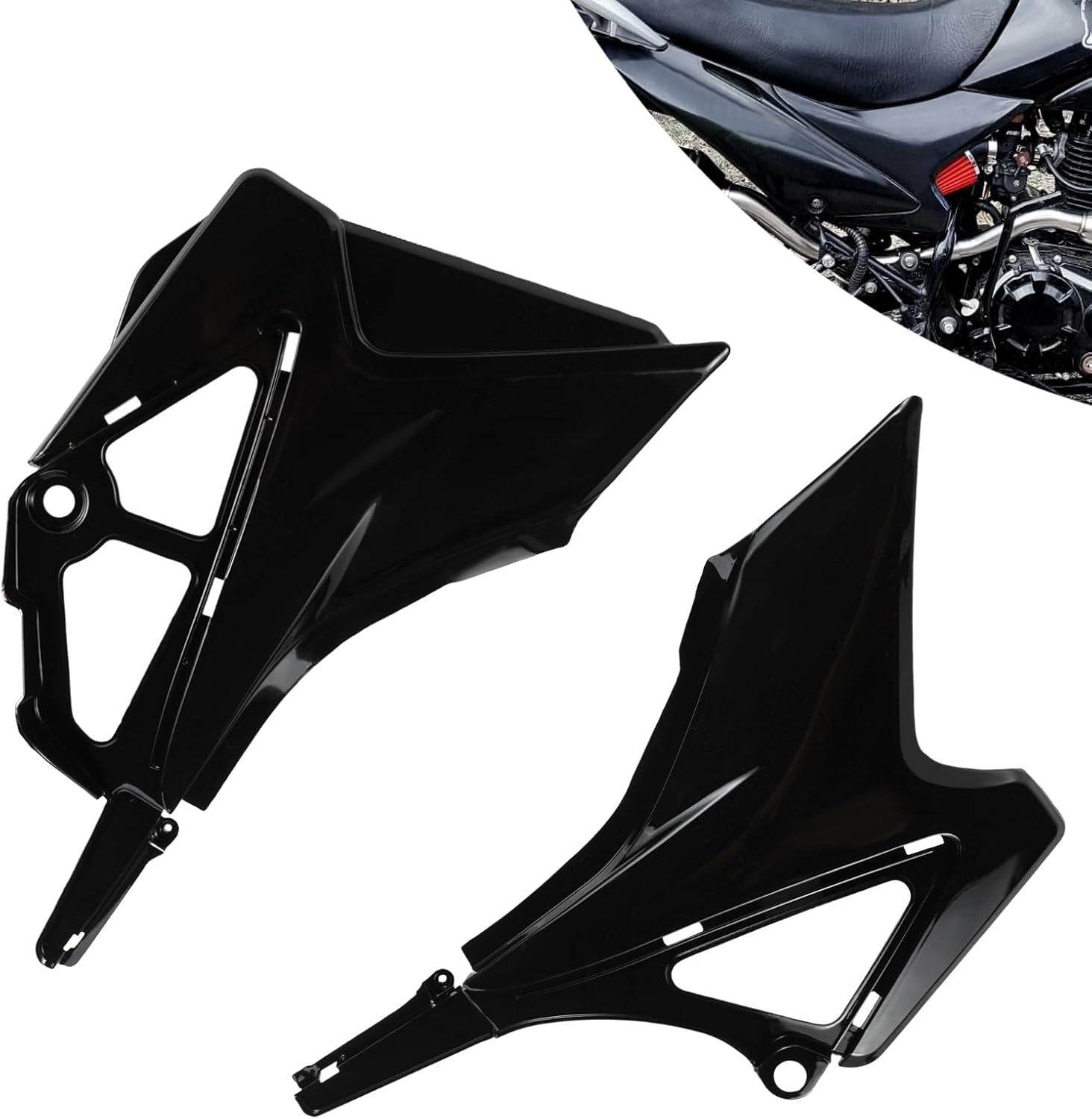 Amazon.com: BAOUFF Front Side Fender Plastics for Hawk 250,Fairing ...