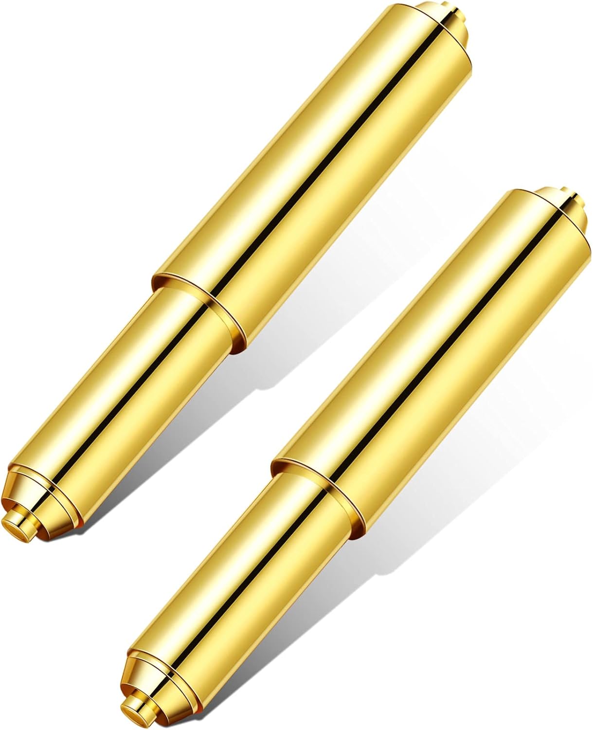 2 Pieces Toilet Paper Holder Roller Spindle Replacement Rod Plastic ...