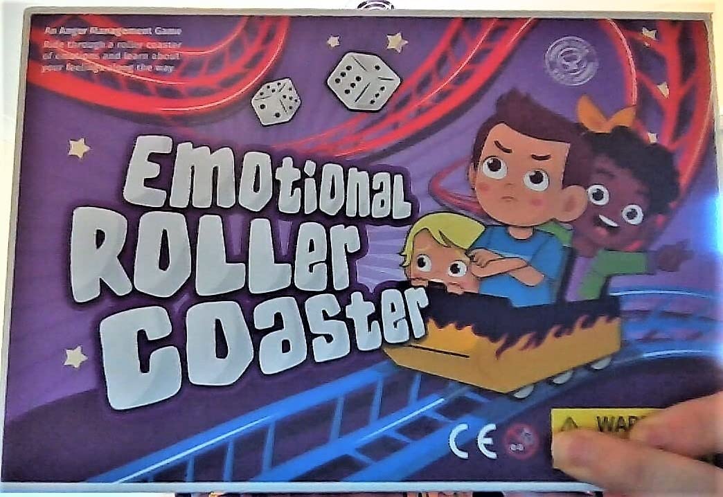 Emotional Rollercoaster | Anger Management Board Game for Kids ...