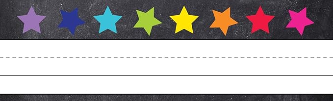 Amazon.com : Schoolgirl Style Nameplates, Colorful Student Labels With ...