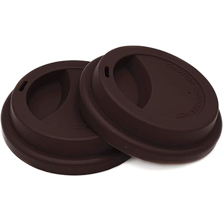 Amazon.com: Silicone Drinking Lid Spill-Proof Cup Lids Reusable Coffee ...