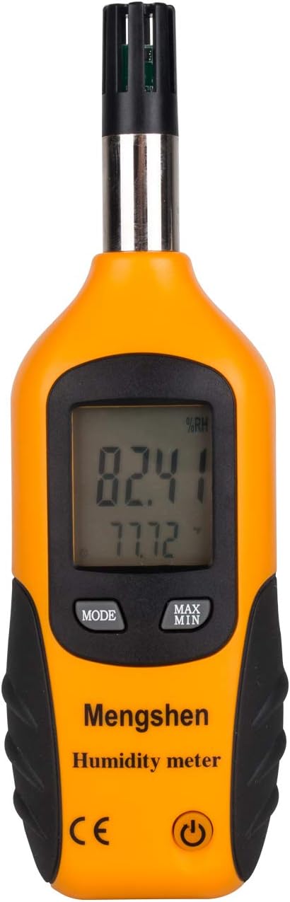 Mengshen Digital Psychrometer - Handheld Temperature and Humidity Meter ...
