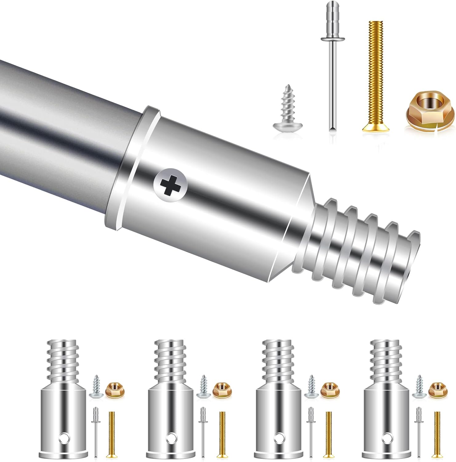 Amazon.com: Thread Tip Replacement,Ultra Threaded Tip Repair Kit 1 Inch ...