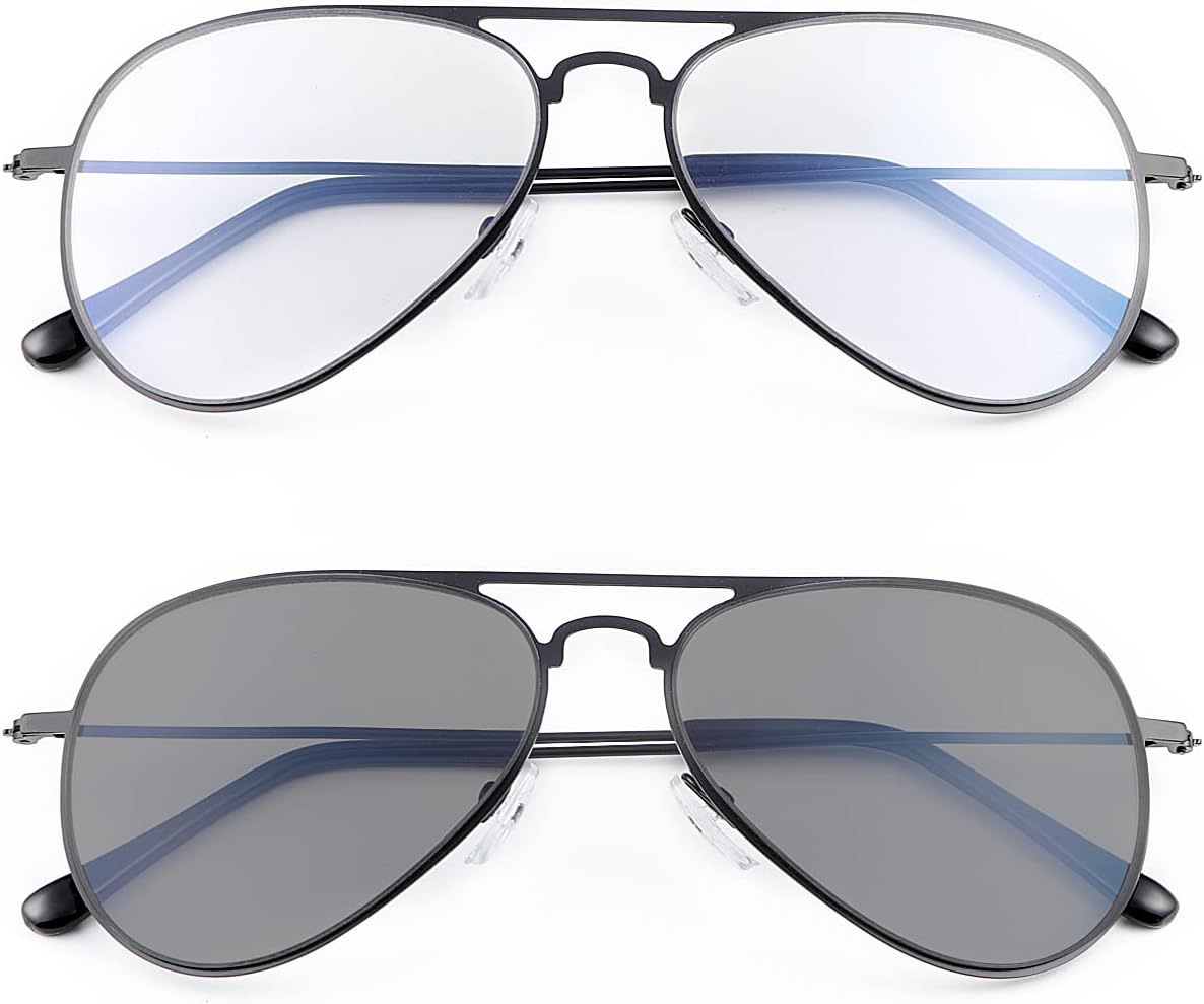 Amazon.com: FEIVSN 3 Pack Aviator Bifocal Reading Sunglasses for Men ...