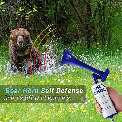 Snapklik.com : Reusable Air Horn, Aluminum Handheld Air Pump Horn ...