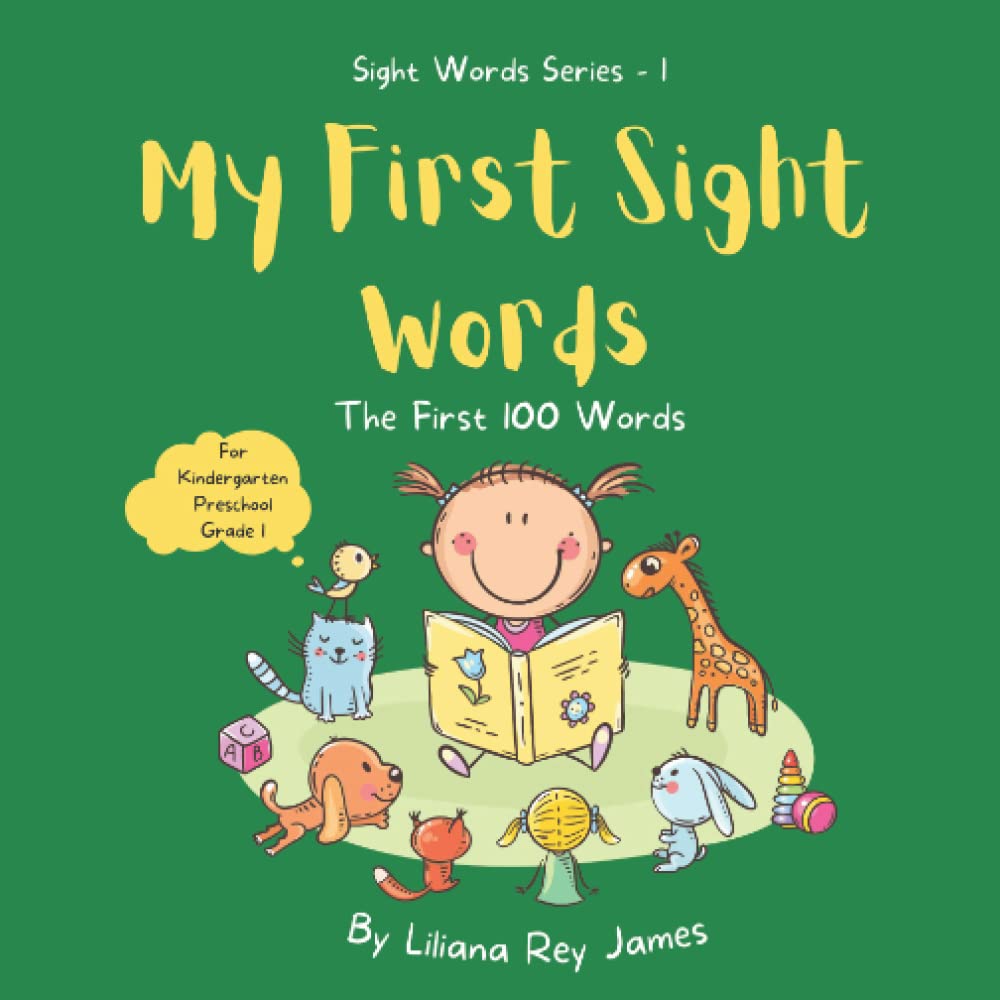 Buy My First Words for Kids Ages 4-8: The First 100's High Frequency ...