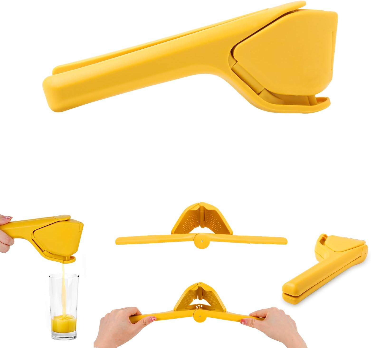 Amazon.com: Lemon Squeezer, Hand Juicer with Lever Principle Design ...