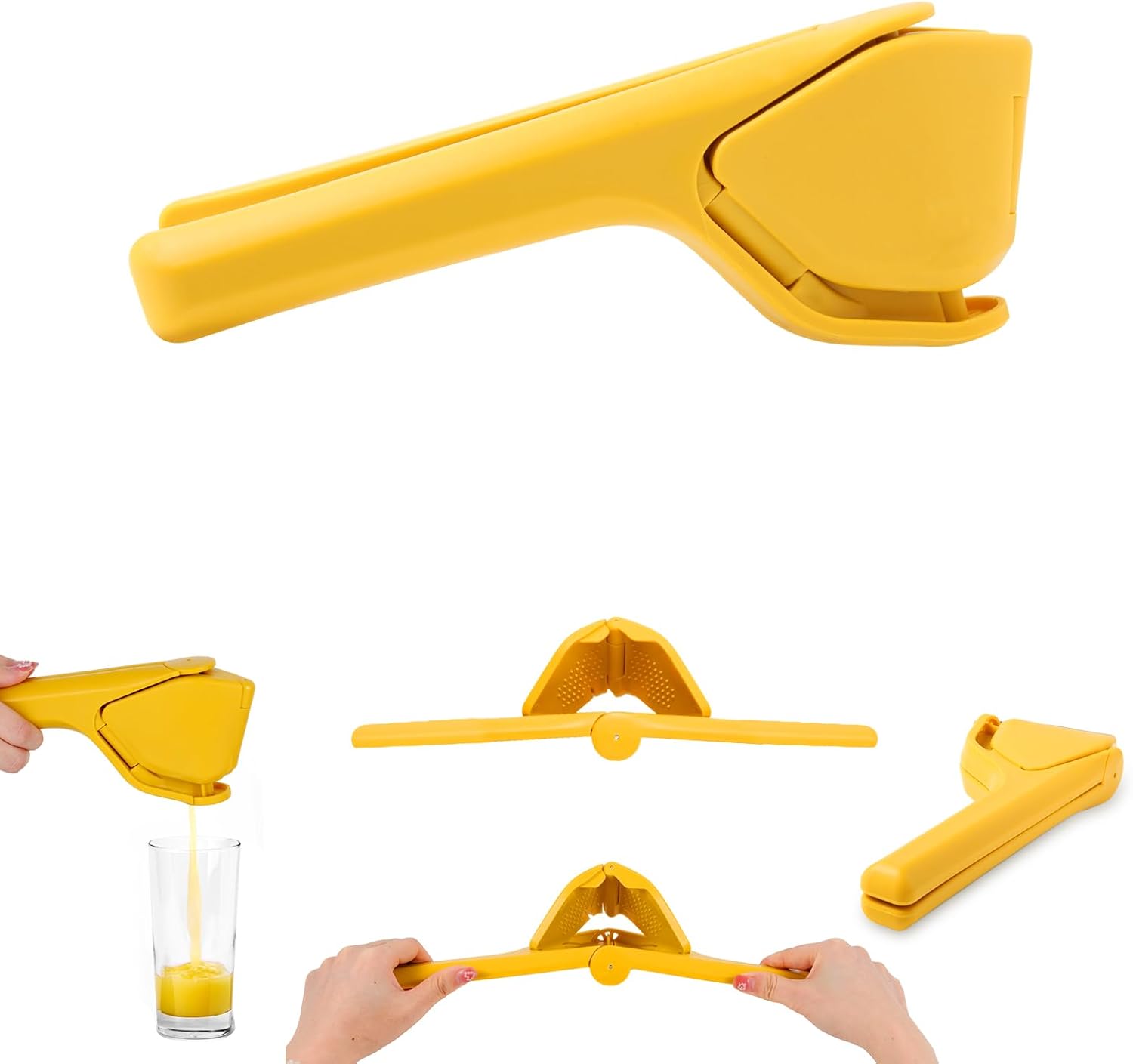 GISHOW Manual Lemon Juicer with Innovative Design - Effortless Lever ...