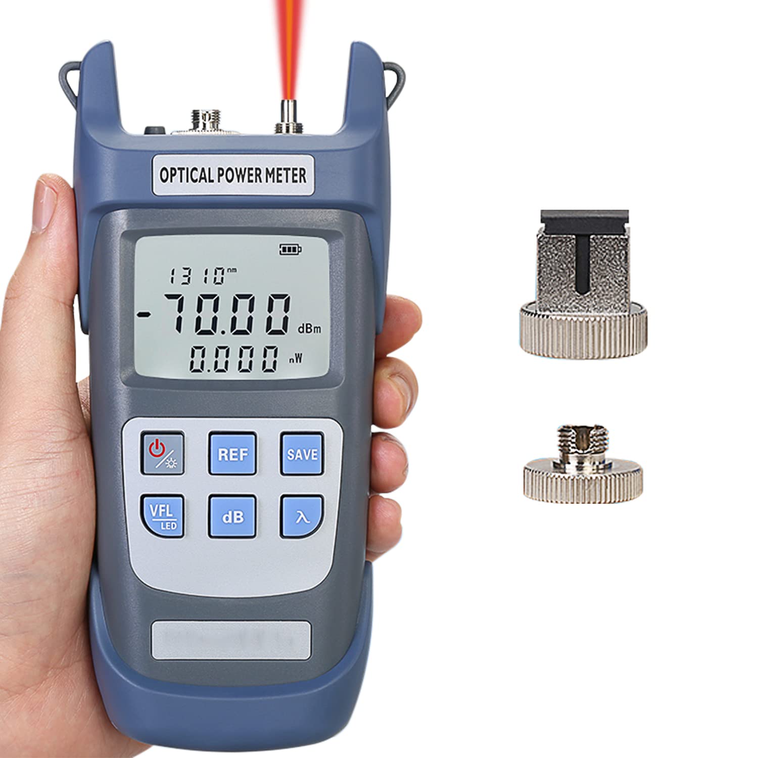 Duogalia Fiber Optical Power Meter with 10Km Light Source SC FC ...