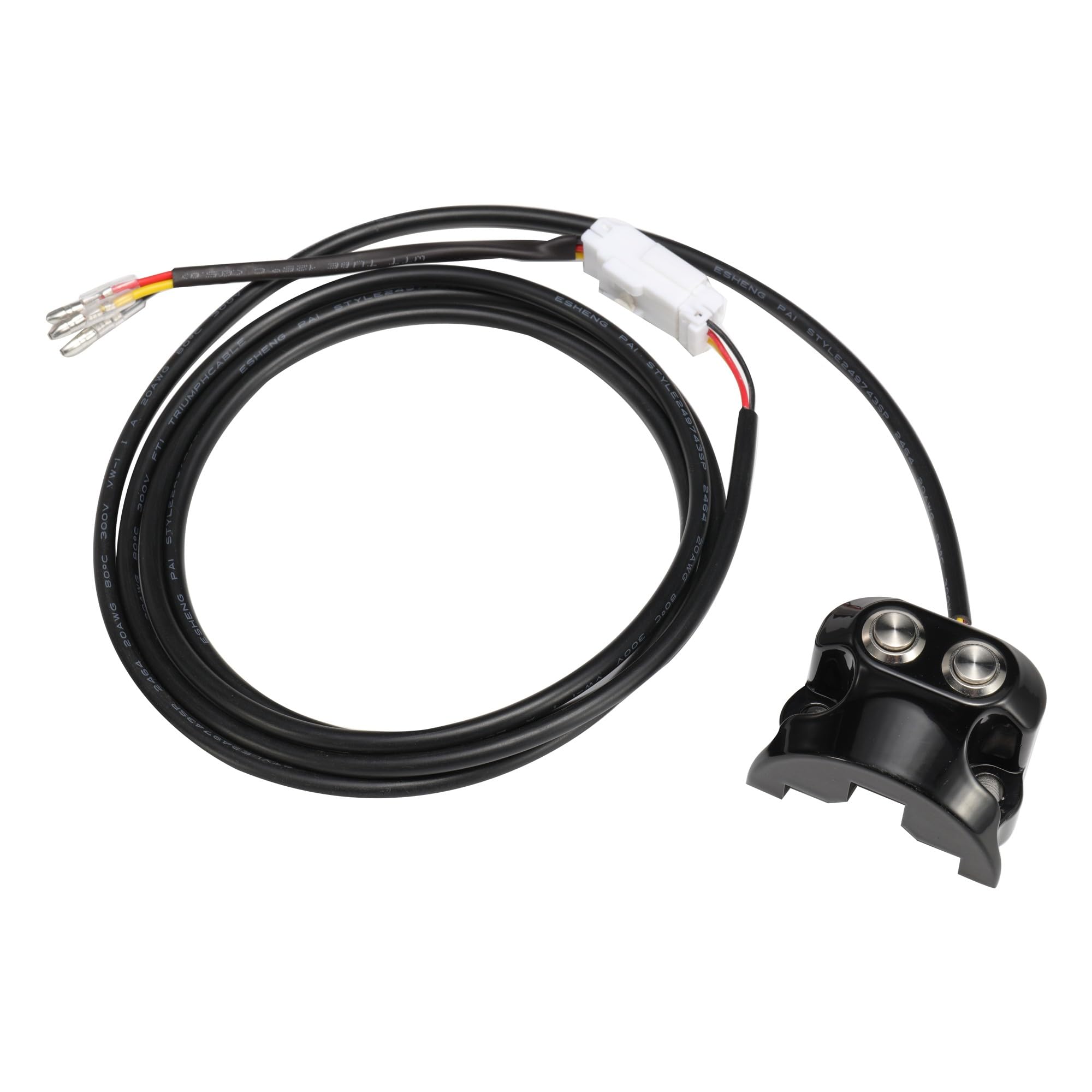 Snapklik.com : Prewired Dyna Sportster Air Ride Switch Kit 1" Handlebar ...