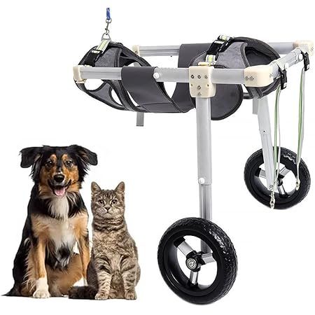 Amazon.com: YURUX Wheels Dog Wheelchair-Dog Wheelchair for Back Legs ...