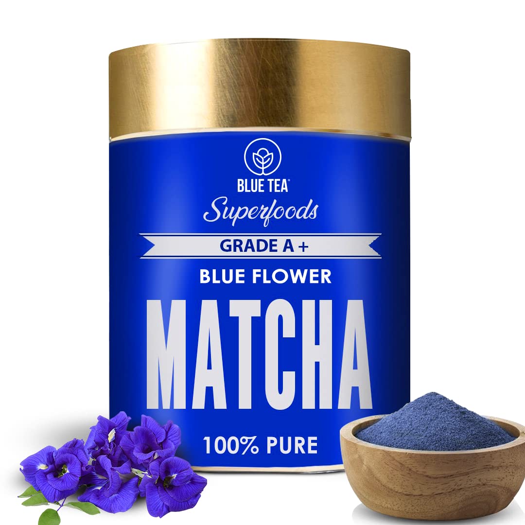 BLUE TEA - Matcha Powder (50 gm) | CHRISTMAS GIFTS | Super Anti-Oxidant ...