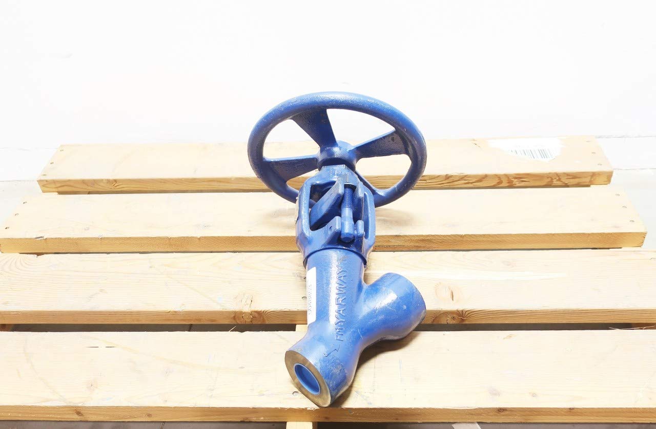 YARWAY 5627 WELBOND Manual 2700 Steel Socket Weld 1-1/2IN Globe Valve ...