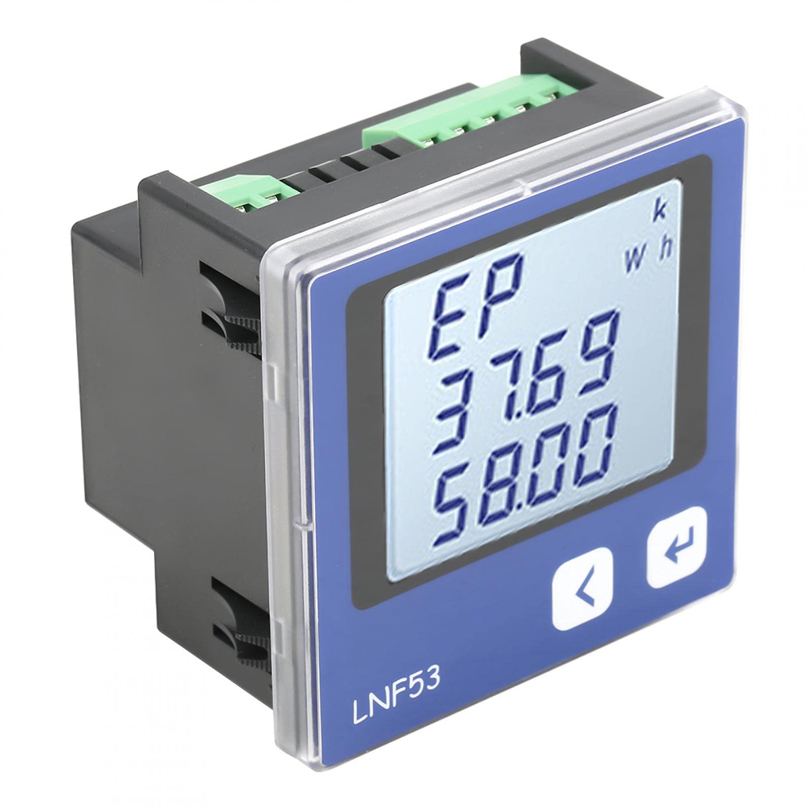 Buy Electric Power Meter, Three-Phase LCD Display Energy Meter for ...