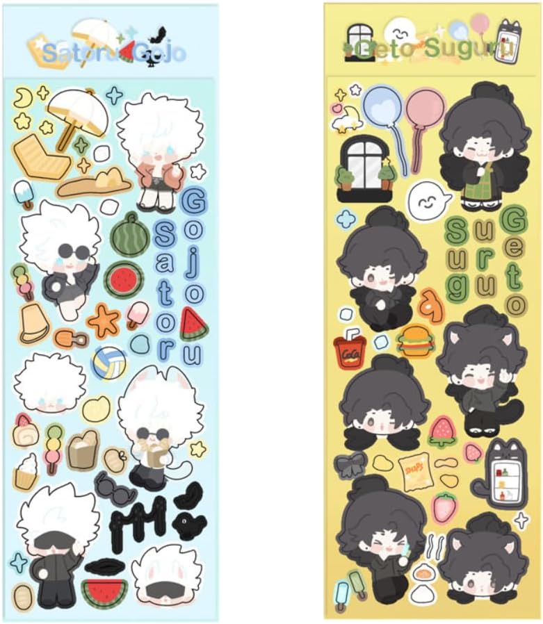 Amazon.com: Anime Jujutsu Kaisen Stickers DIY Design Leisure ...