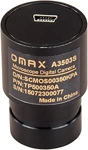 Amazon.com : OMAX 640x480 USB Digital Microscope Camera Compatible with ...