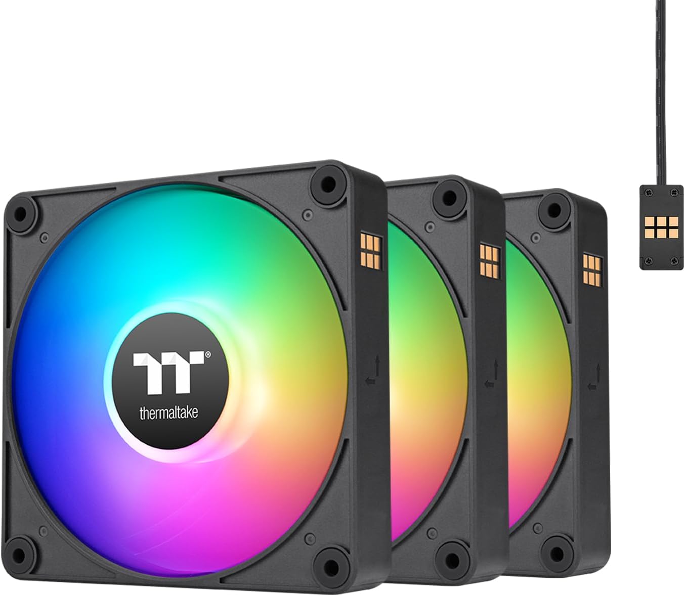 Amazon.com: Thermaltake 360mm AIO Liquid CPU Cooler with 3 ARGB Fans ...