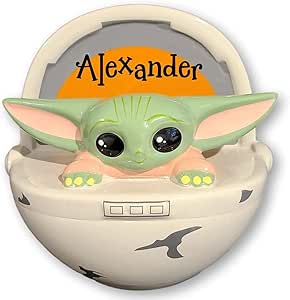 Amazon.com: Personalized Star Wars Bank - Officially Licensed - The ...