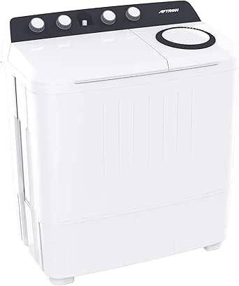 AFTRON AFW10500X 10Kg Twin Tub Washing Machine: Buy Online at Best ...