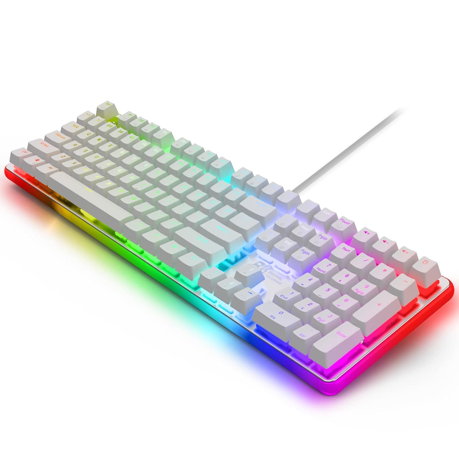RK ROYAL KLUDGE RK918 Wired Mechanical Keyboard, RGB Backlit Gaming ...
