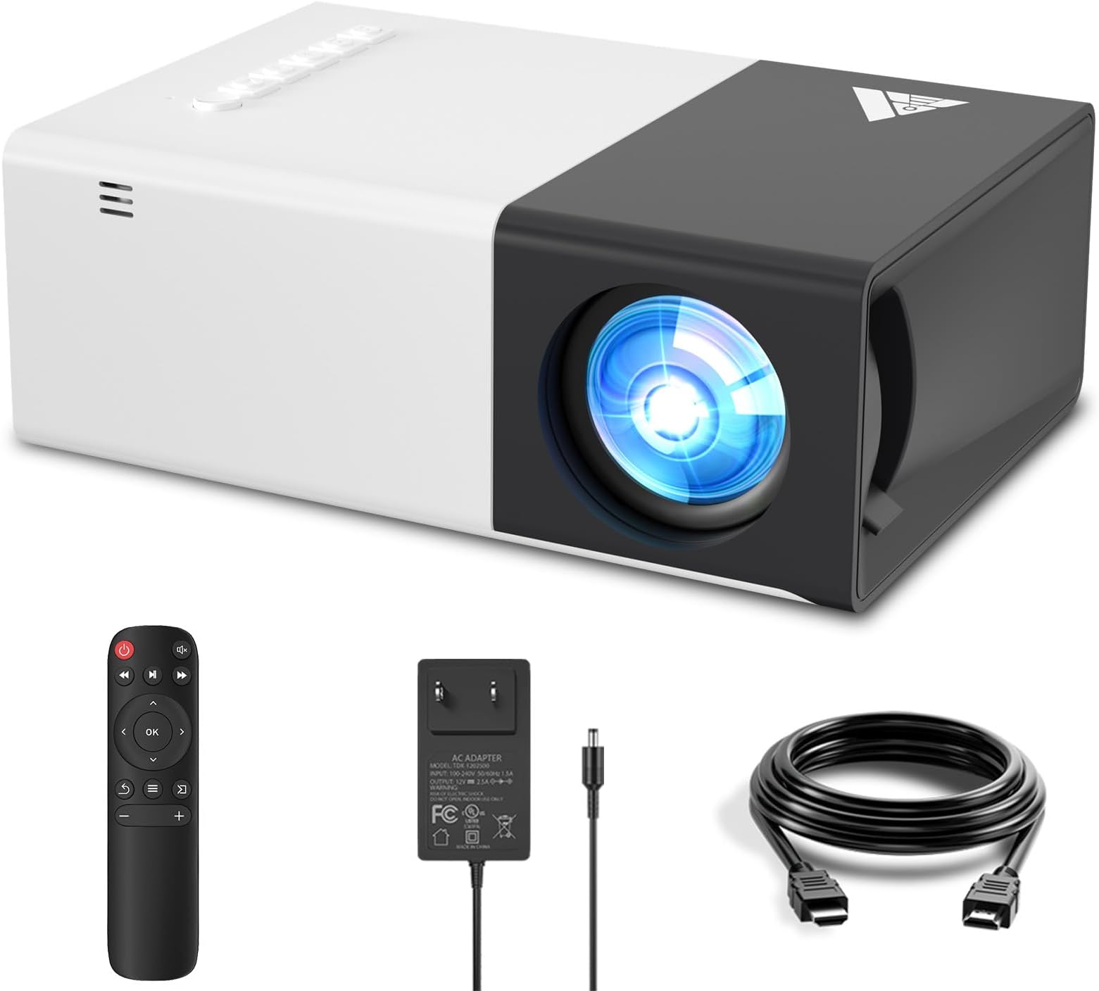 Amazon.com: JMGO N1S GTV Portable Projector 1080P with Netflix, 900 ...