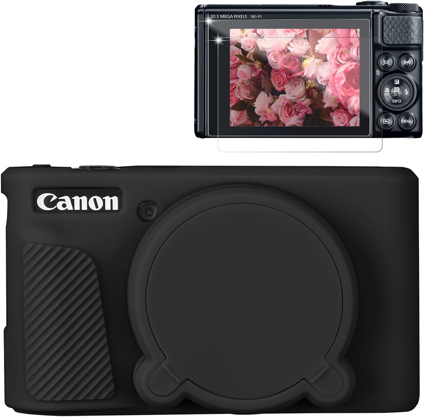 Amazon.com : Frevyve Case for Canon PowerShot SX740 HS, SX730 HS Camera ...