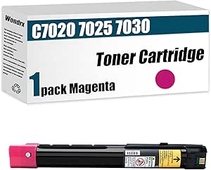 Amazon.com: C7025 Toner Cartridge (with chip) for Xerox Versalink C7020 ...