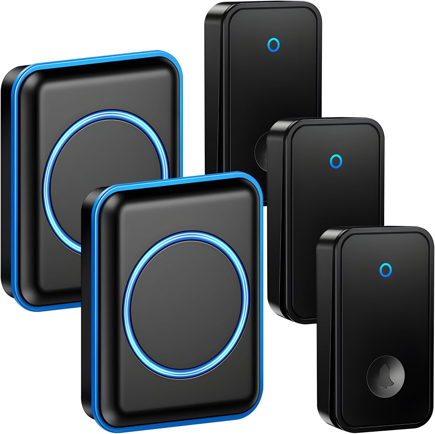 Timbres Inalámbricos para Casa, Timbre Inalambrico Exterior, Sin ...