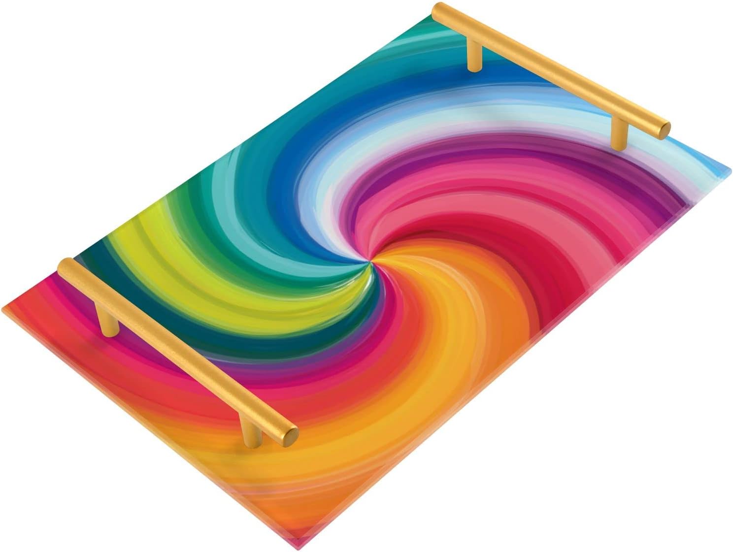 Concentric Rainbow, Spectrum Spirally Lines, Twisting Rotating lines ...