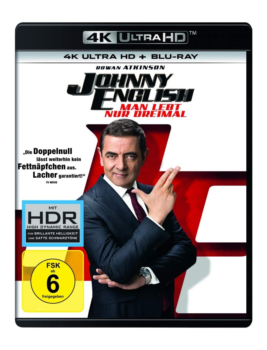 Johnny English - Man lebt nur dreimal (4K Ultra-HD) (+ Blu-ray 2D ...