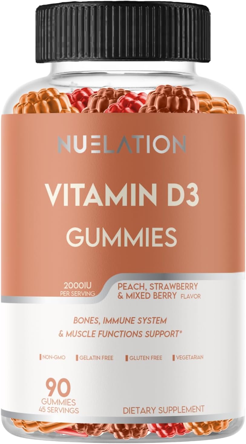 Amazon.com: Vitafusion Vitamin D 2000 IU Adult Gummies, 275 Count ...