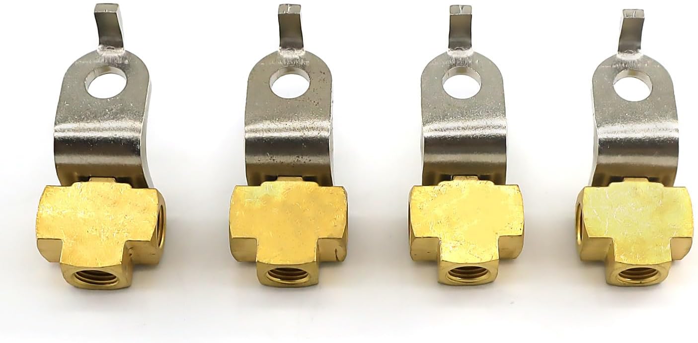 Amazon.com: Universal Motorcycle ATV Hydraulic Brake Hose Line Aluminum ...