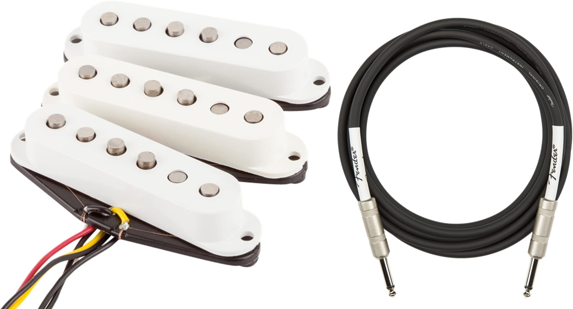 Amazon.com: Fender Tex-Mex Stratocaster Pickups Bundle with Instrument ...