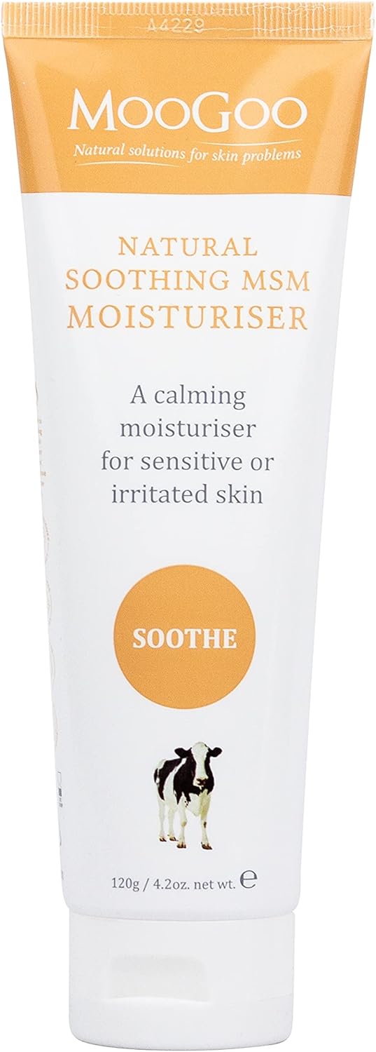 MooGoo Soothing MSM Moisturiser - Calming Face & Body Moisturiser for ...