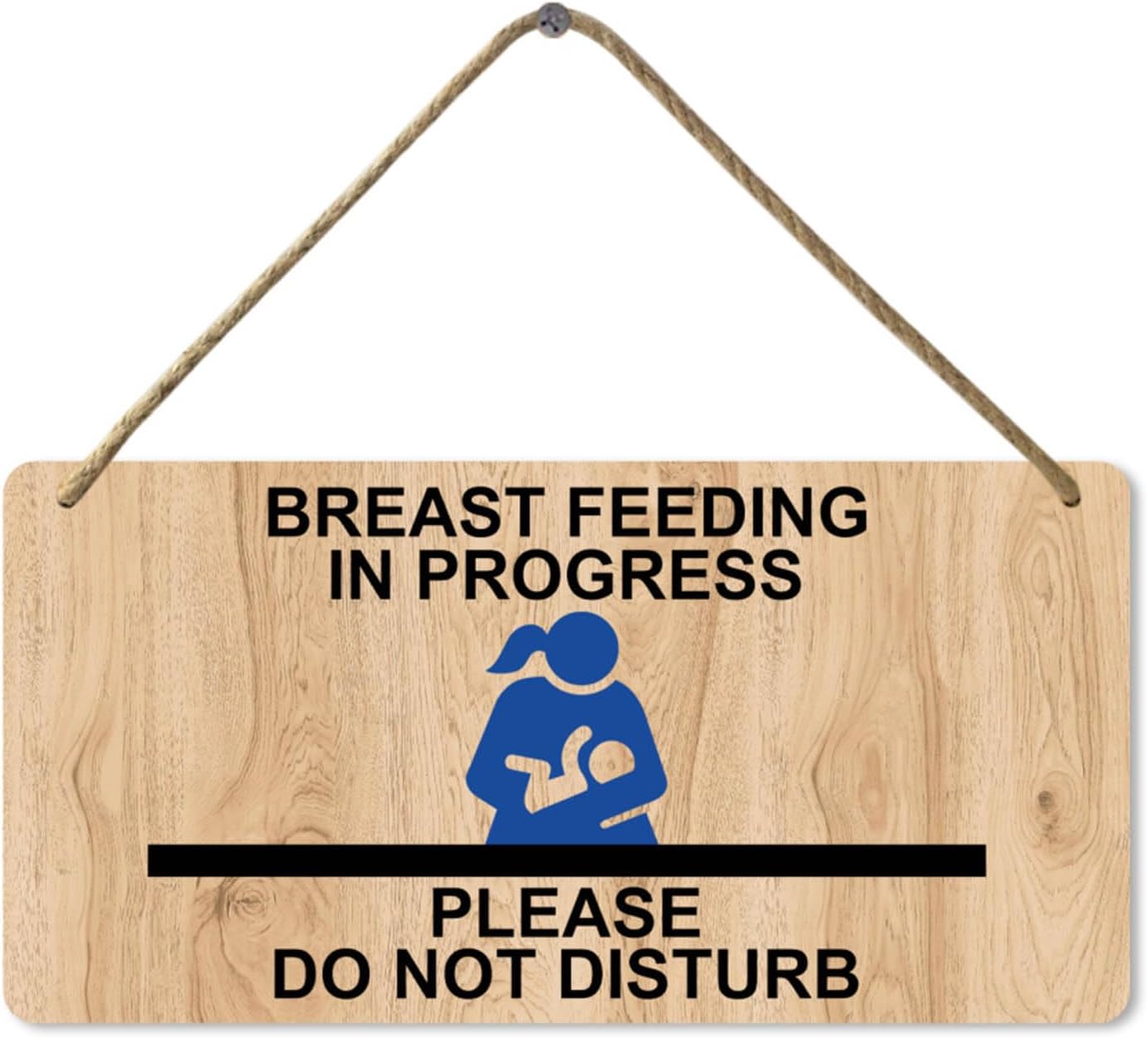Amazon.com: GRAPHICS & MORE Nursing in Progress Do Not Open Polka Dots ...