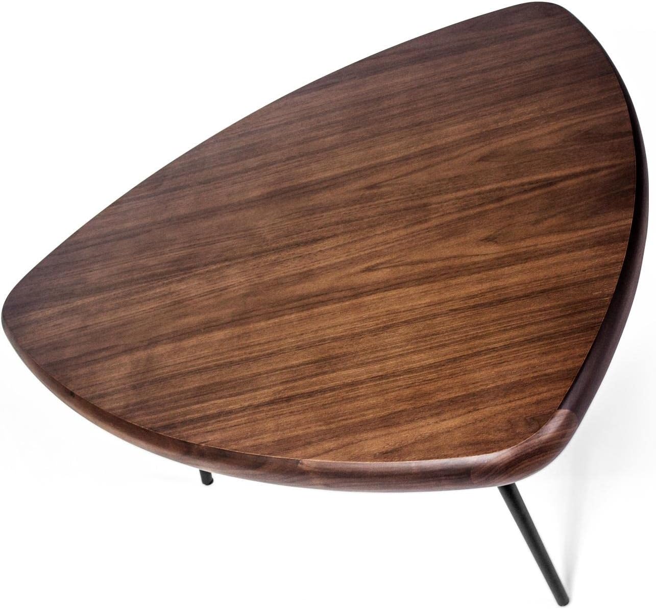 Amazon.com : Aeon Charlotte Table Walnut/Black : Office Products