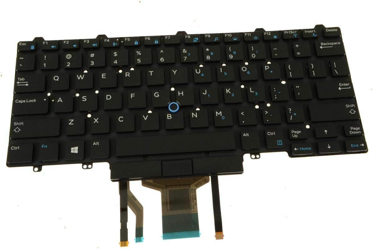 Amazon.com: New US Black Backlit English Laptop Keyboard (Without Frame ...