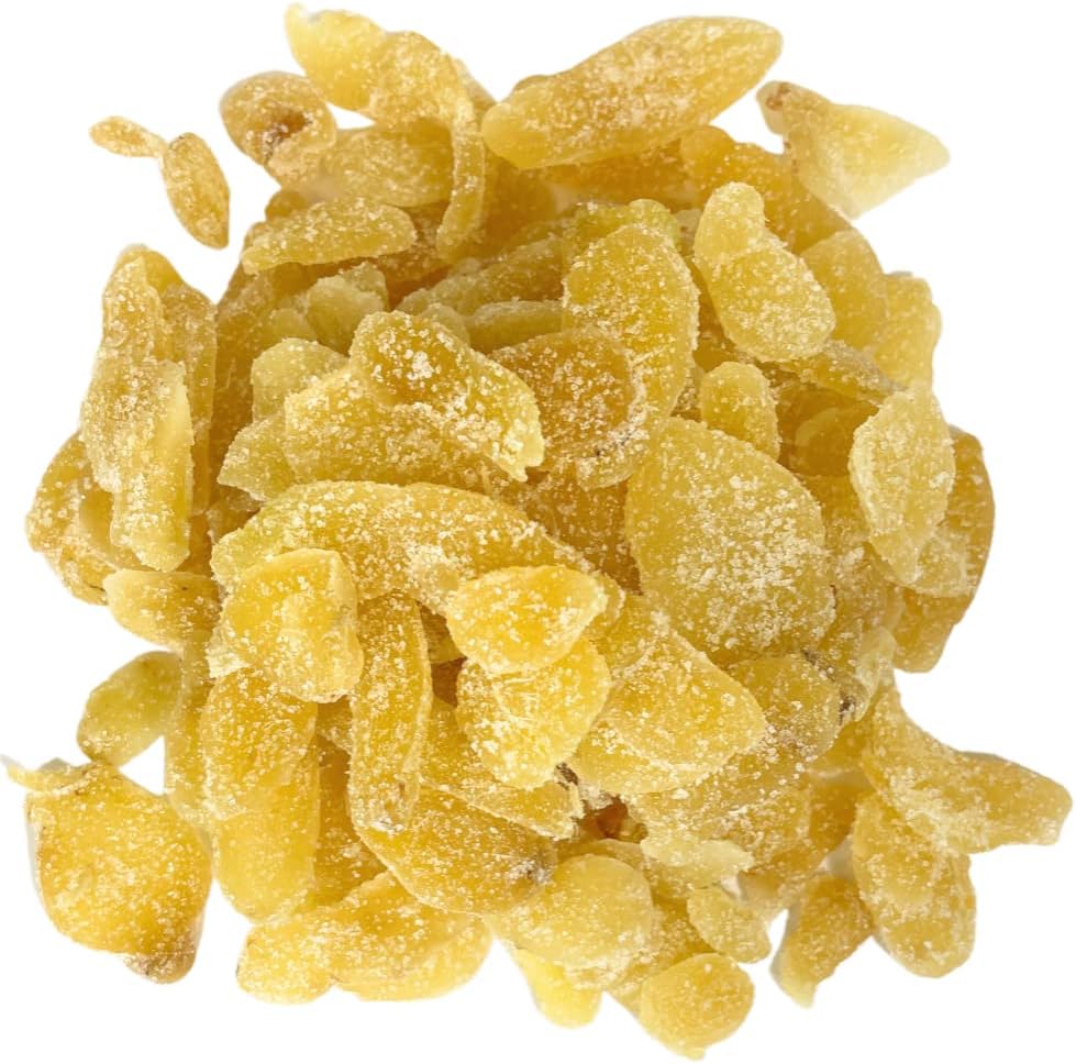 Amazon.com: Crystallized Ginger Slices | By Blue Clover Foods | Dried ...