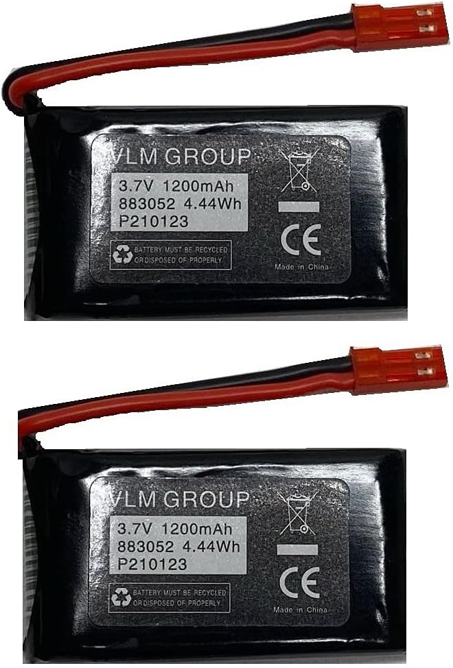 Amazon.com: Sky Viper Drone S1700 S1750 Compatible Battery 3.7v 1200mAh ...