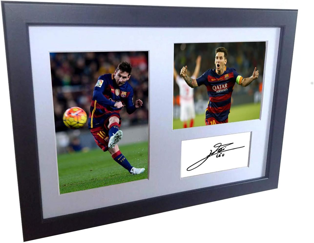 Amazon.com: Signed Lionel Messi Barcelona Photo Photograph Picture ...