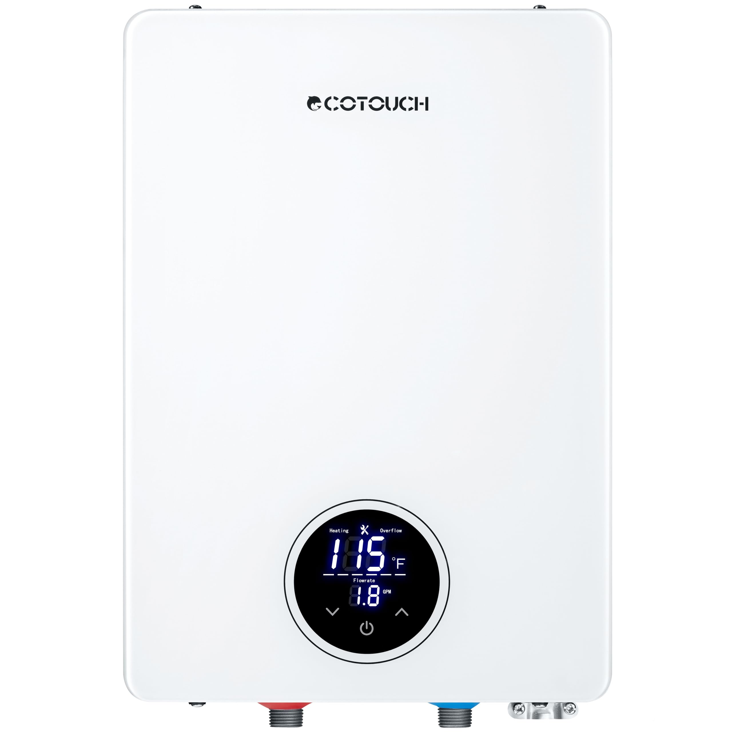 Tankless Water Heater Electric, ECOTOUCH 14kW 240V on Demand Electric ...