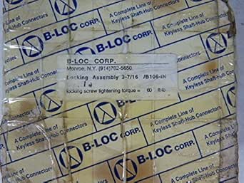 B-Loc B106-IN 3 7/16 Locking Assembly - Sealed in Package : Amazon.ca ...