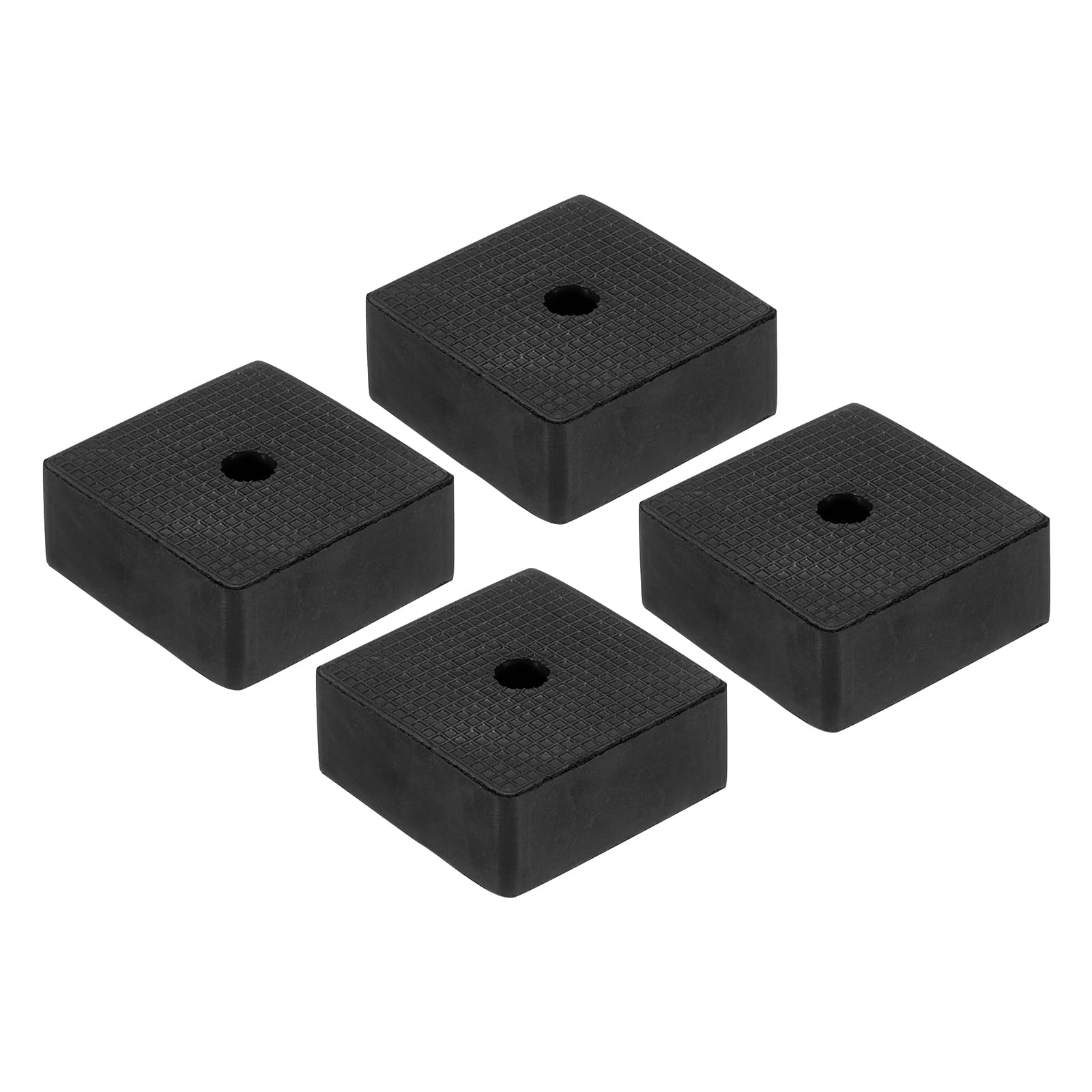 PATIKIL Rubber Anti-Vibration Pads, 8 Pcs Square Vibration Isolation ...