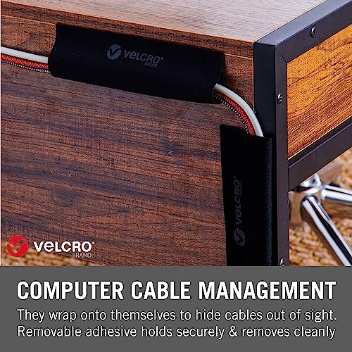 VELCRO Brand | Mountable Cable Sleeves Roll | Cable Tidy | Perfect Desk ...