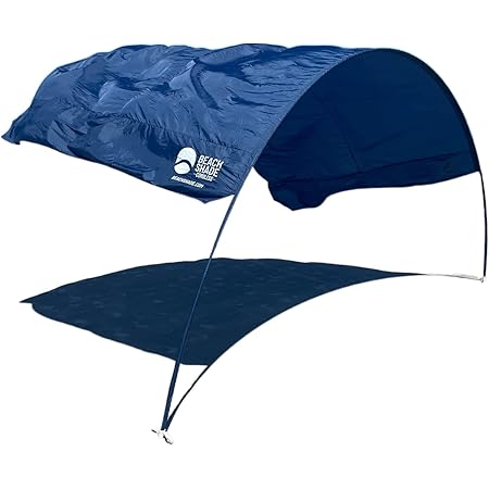 Amazon.com: KingCamp 2-in-1 Beach Umbrella and Beach Shade Canopy UPF50 ...